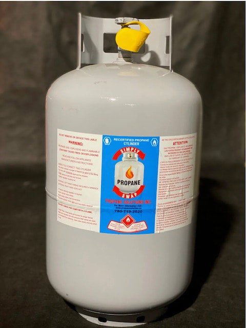 30lb New Propane Tank LP Cylinder with OPD Valve | SS Propane Solutions ...