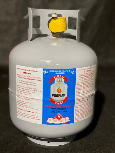 20lb Steel Propane Tank with OPD valve (Refurbished) | SS Propane ...